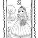 Coloring Pages With the Theme of Royal Princess, Coloring Books, Learn ...