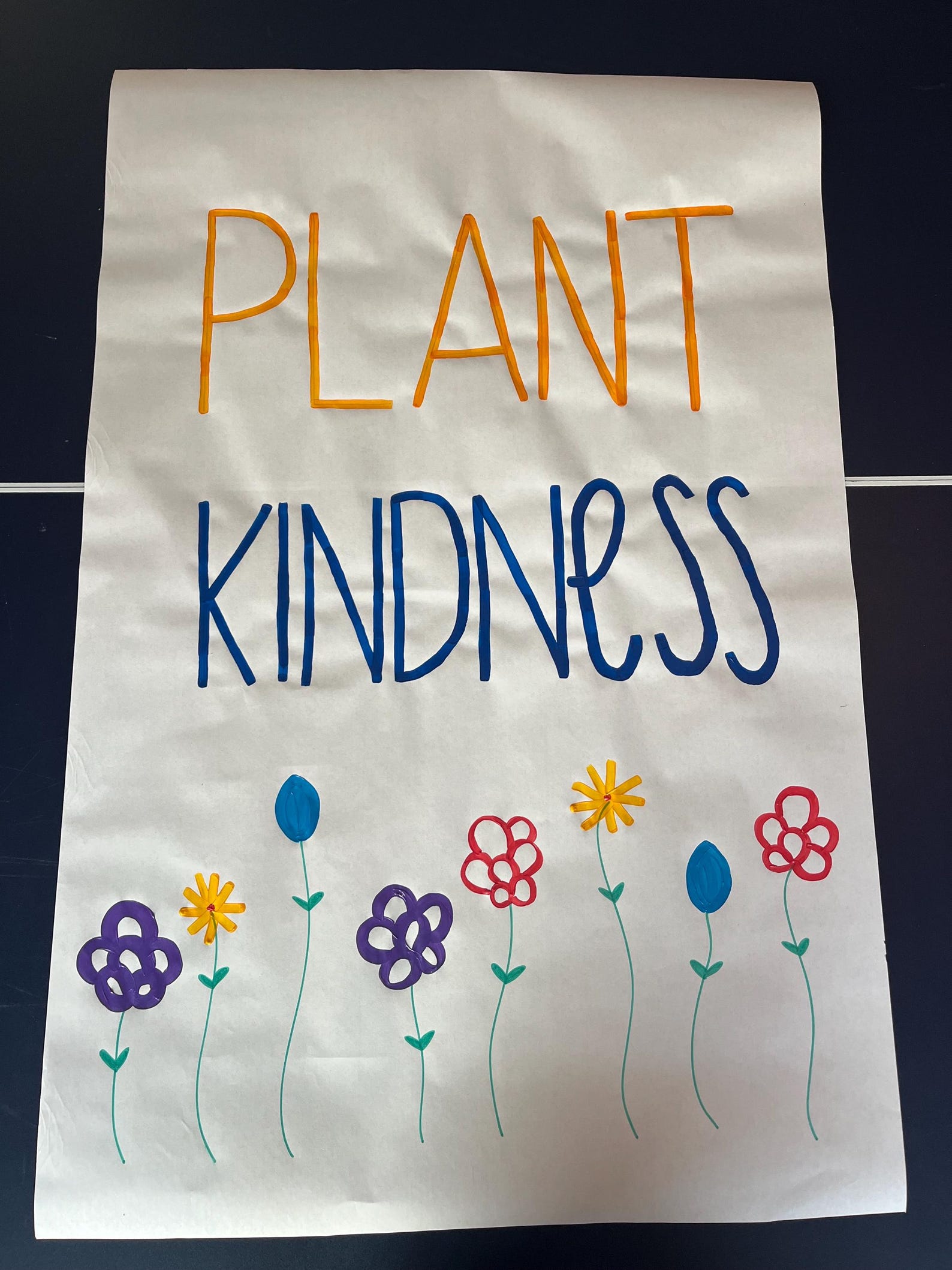 Custom Homemade Banners With Hand Lettering - Great for Work/family ...