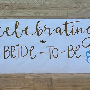 Custom Homemade Banners With Hand Lettering - Great for Work/family ...