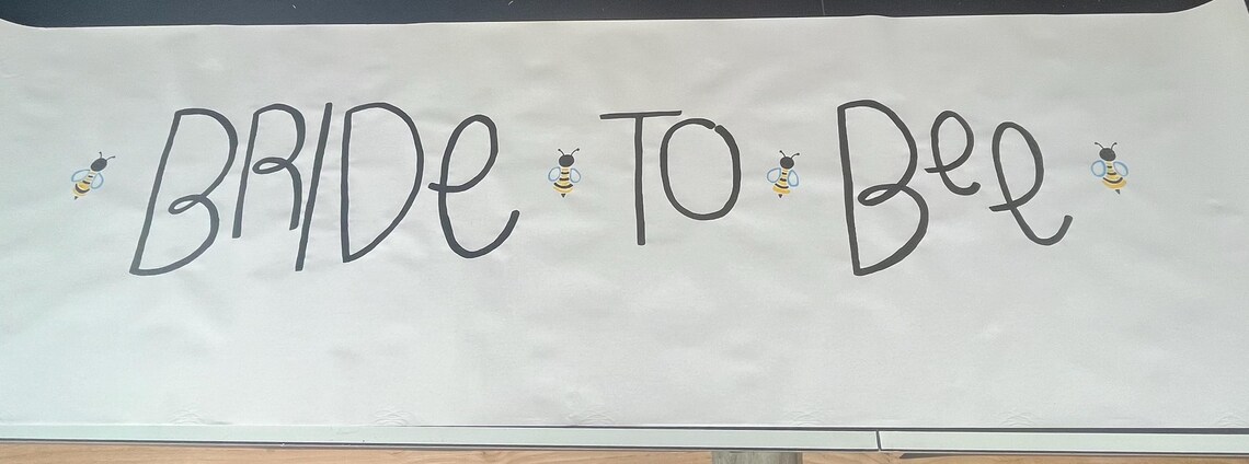 Custom Homemade Banners With Hand Lettering - Great for Work/family ...