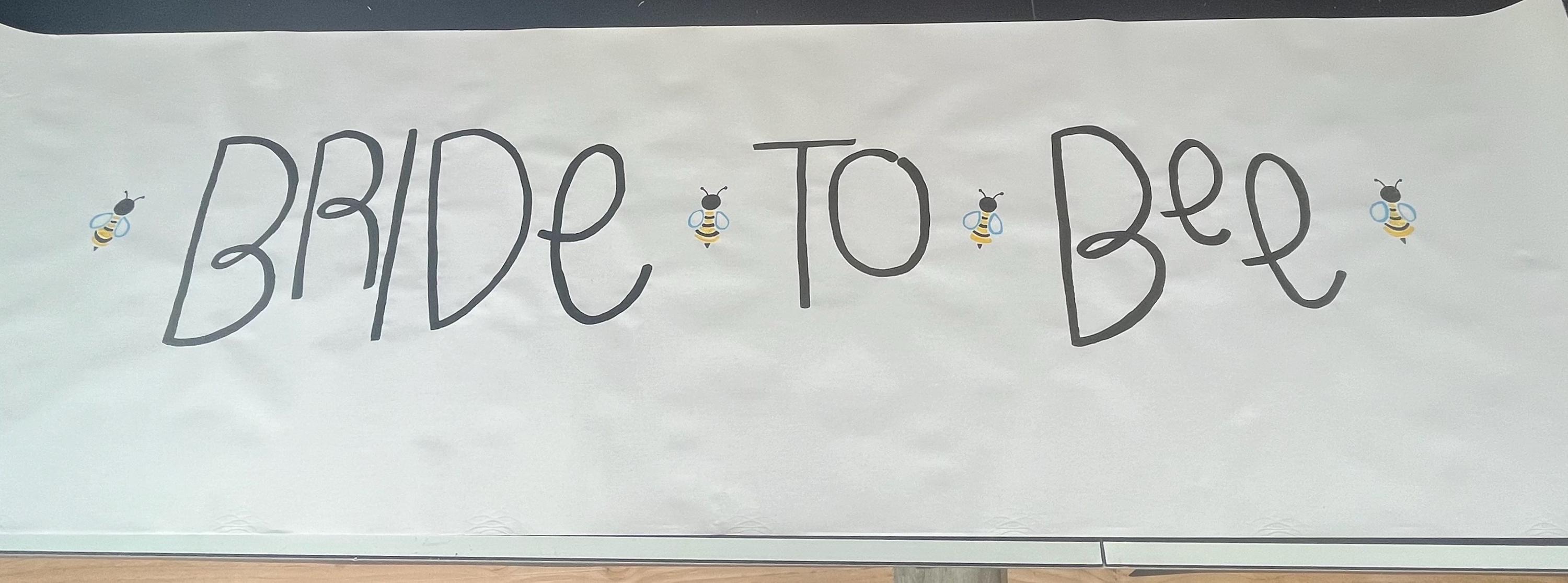Custom Homemade Banners With Hand Lettering - Great for Work/family ...
