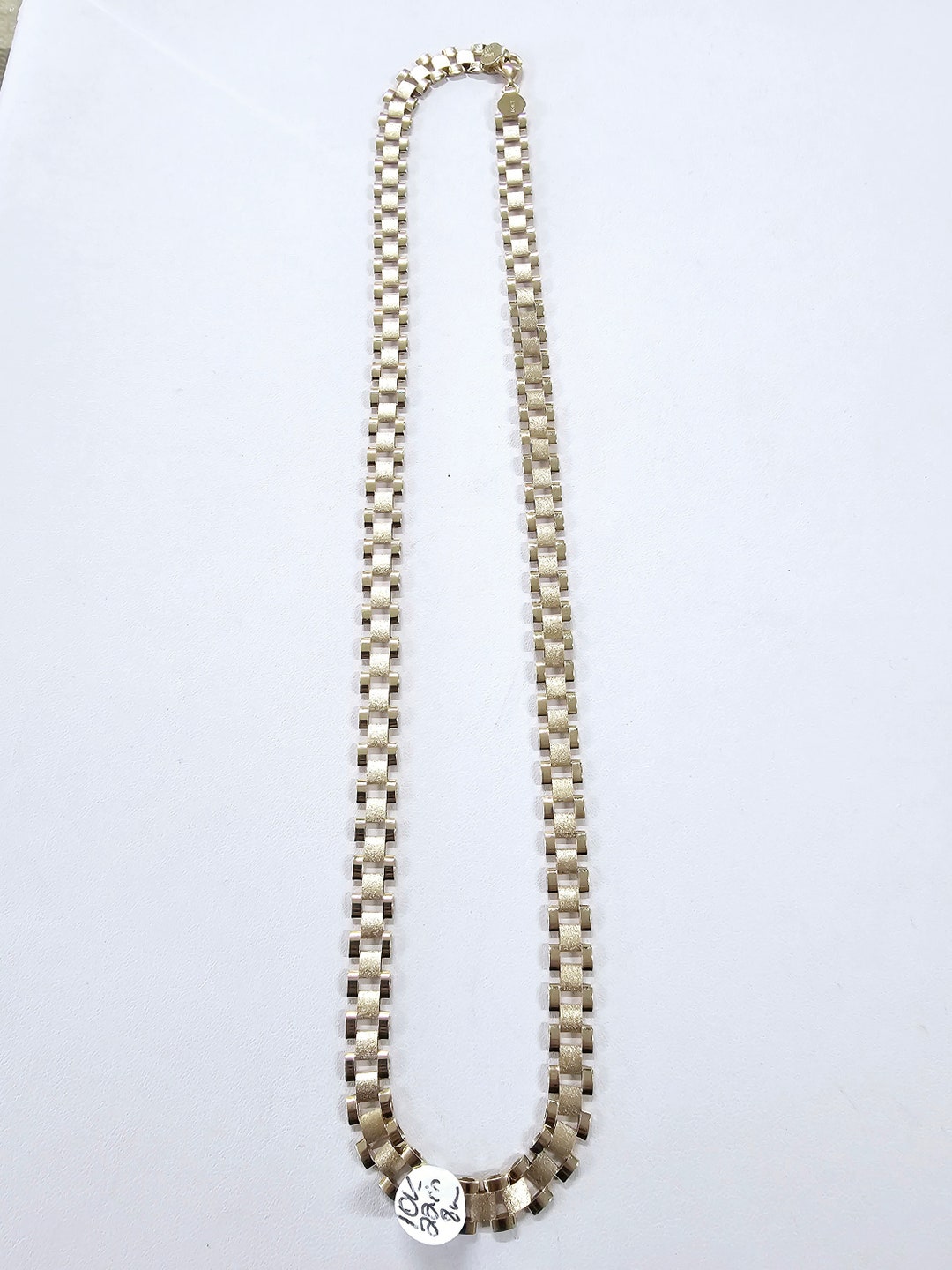 10k Rolex Style 8mm 22inch Chain - Etsy
