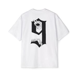 ESPADA 9 NUMBER LOGO Men's Heavy Oversized Tee - Etsy