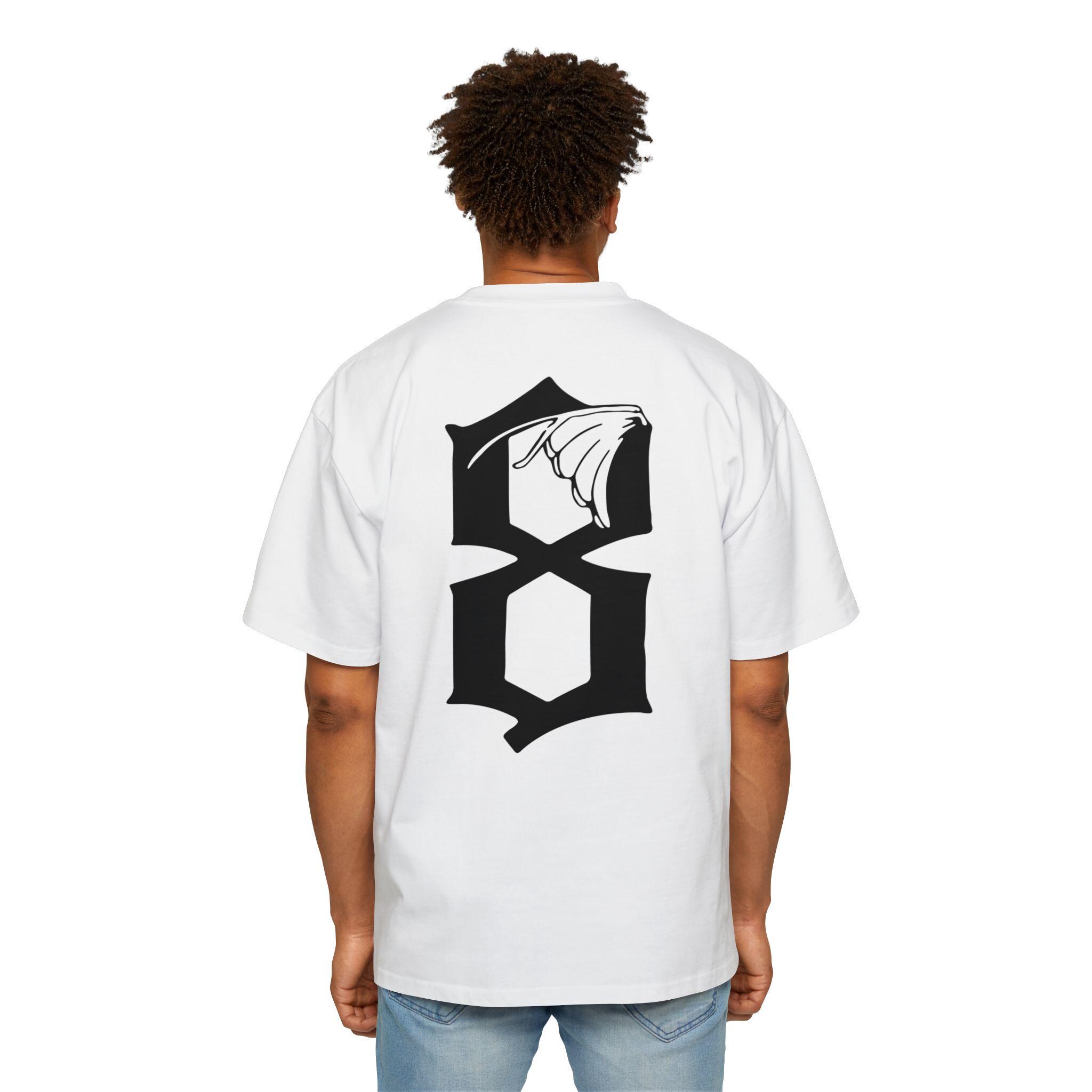 ESPADA 8 NUMBER LOGO Men's Heavy Oversized Tee - Etsy