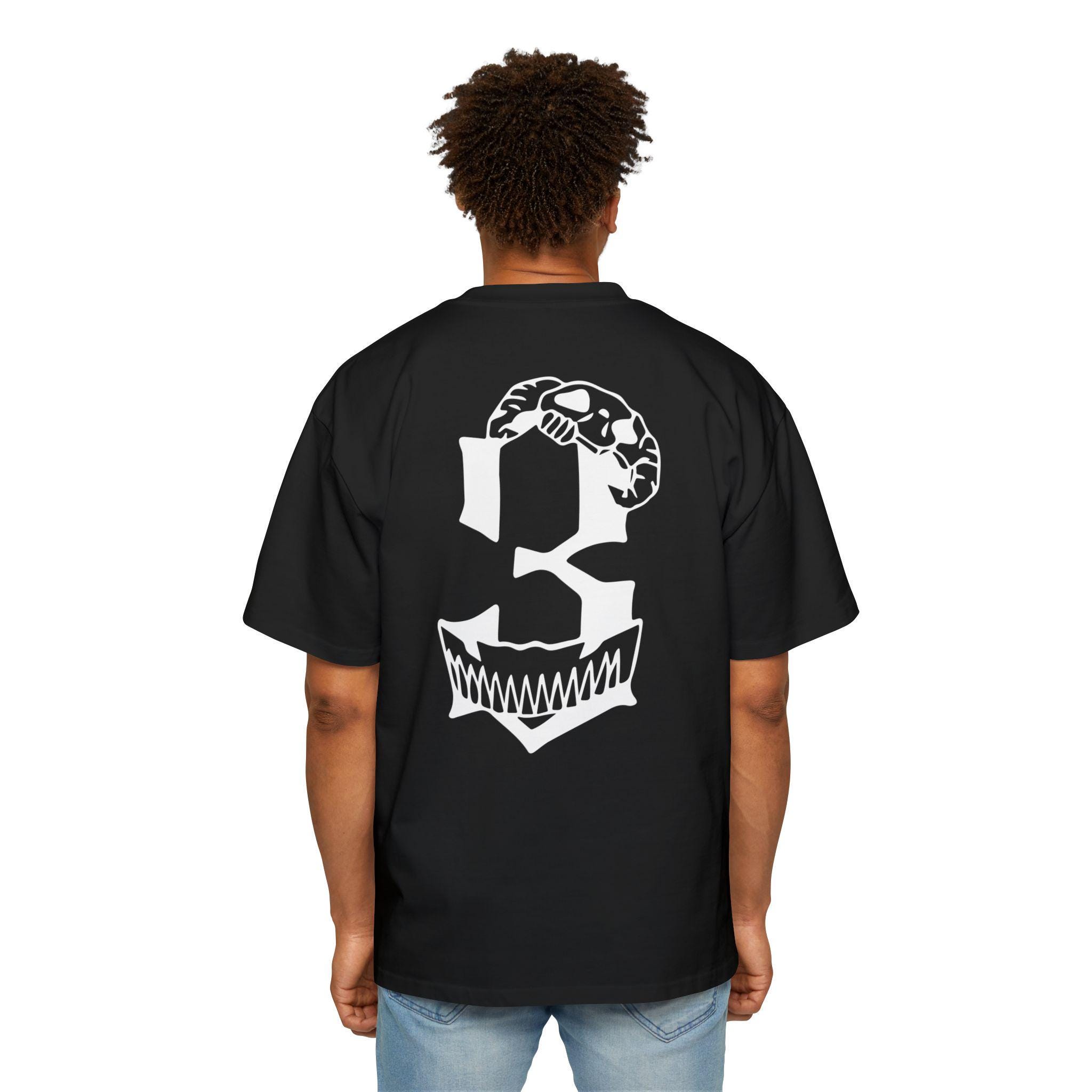 ESPADA 3 NUMBER LOGO Men's Heavy Oversized Tee - Etsy