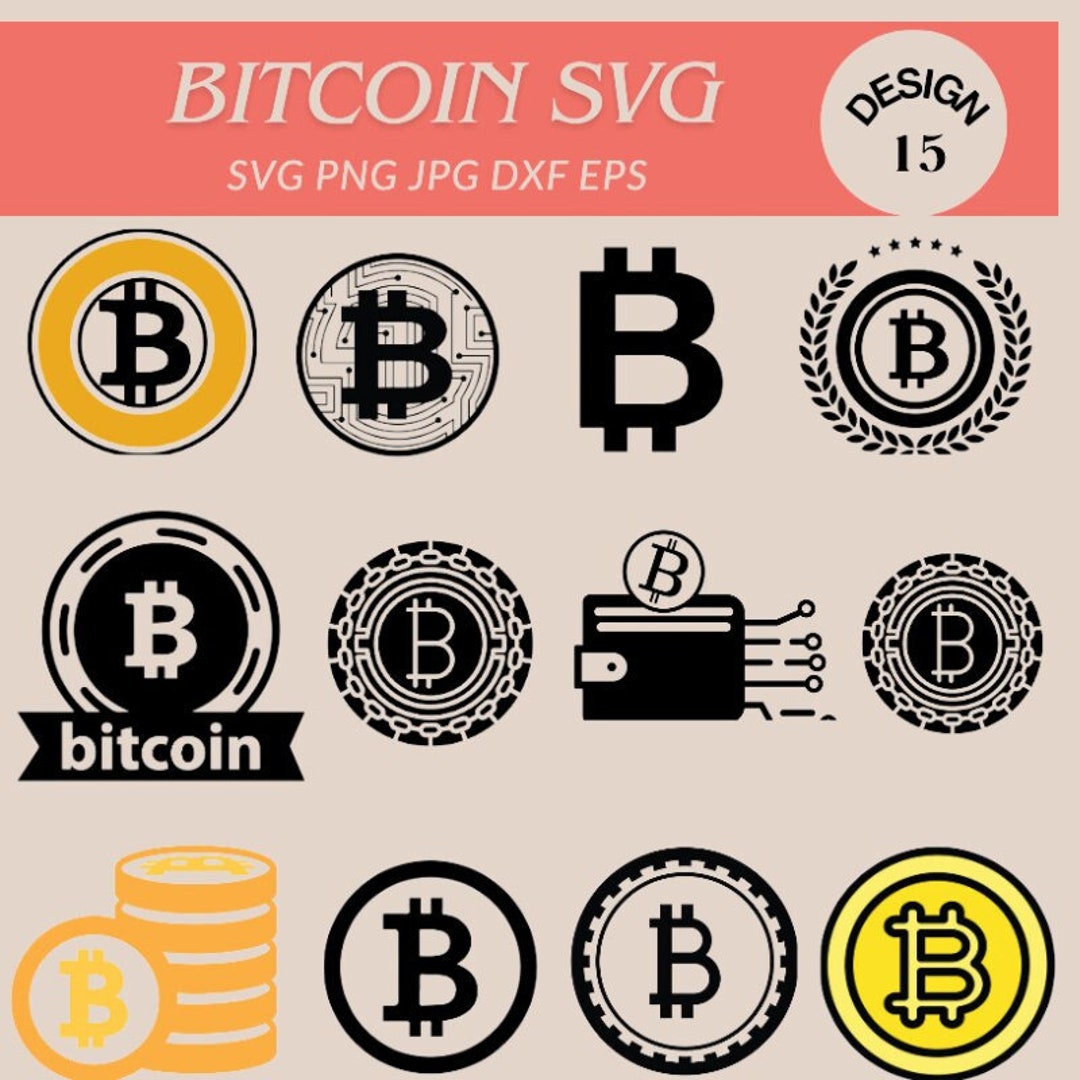 Bitcoin SVG, Bitcoin Cricut, Crypto Svg, Crypto Currency Svg, Bitcoin ...