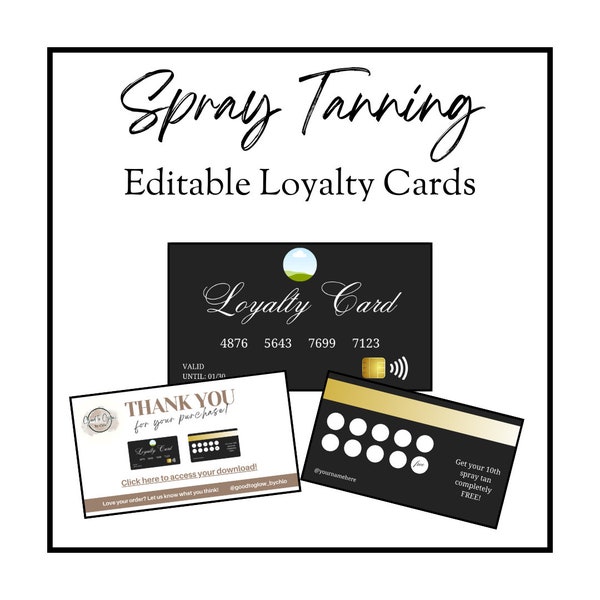 Hairdressing Loyalty Card - Etsy
