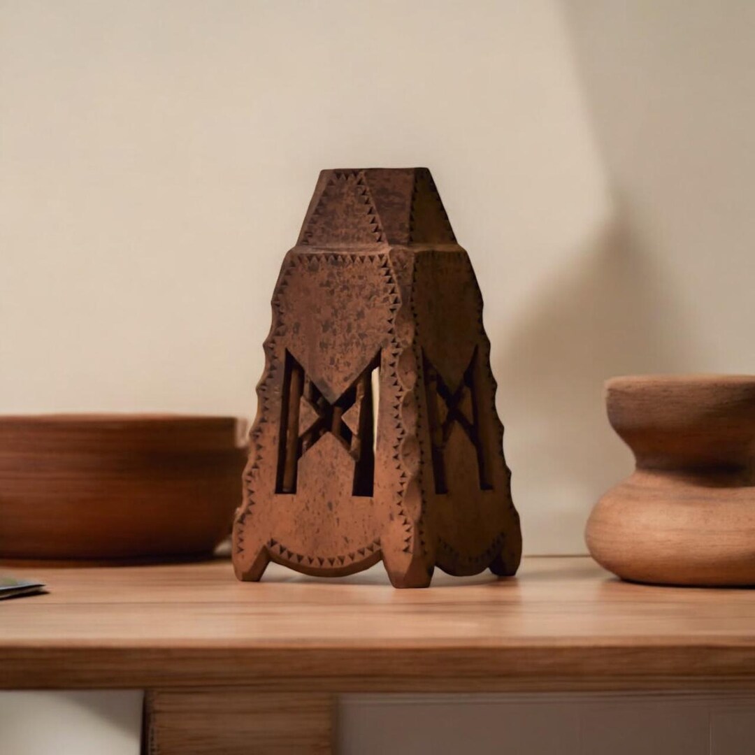 Mannaz Rune Lantern Viking Shadow Lamp Celtic and Druidic Symbol Night ...