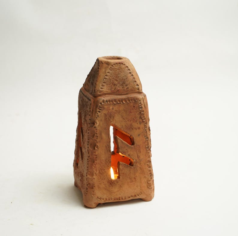 Ansuz Norse Rune Lantern Celtic Shadow Lamp Medieval Viking Norse and ...