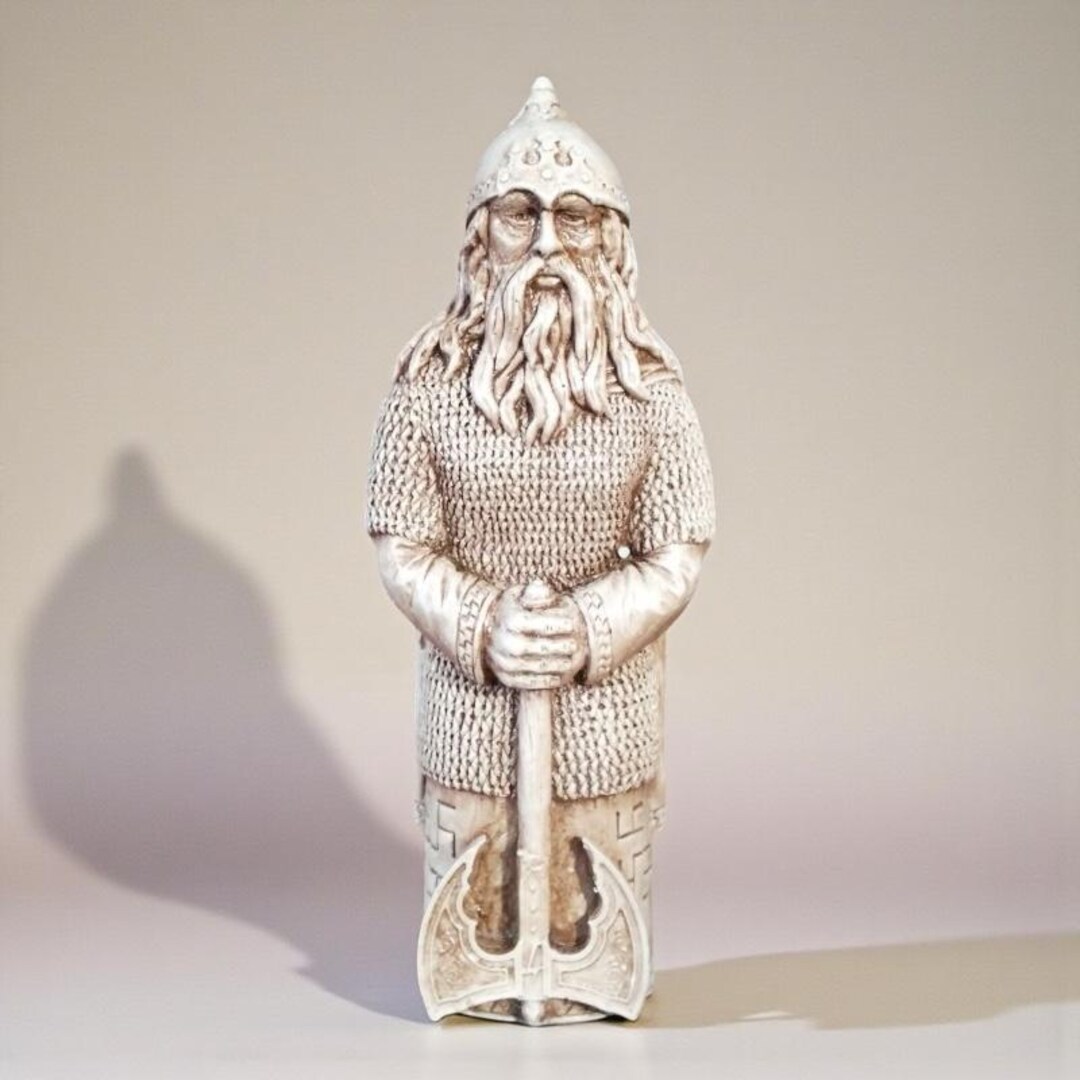 Ceramic Figurine Perun Slavic God Altar Heathen God Ceramic Sculpture ...