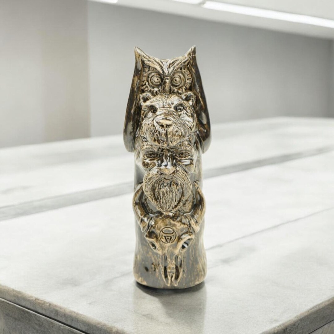 Veles Slavic God Statue Slavic Pantheon Pagan God Slavic Altar Cattle ...