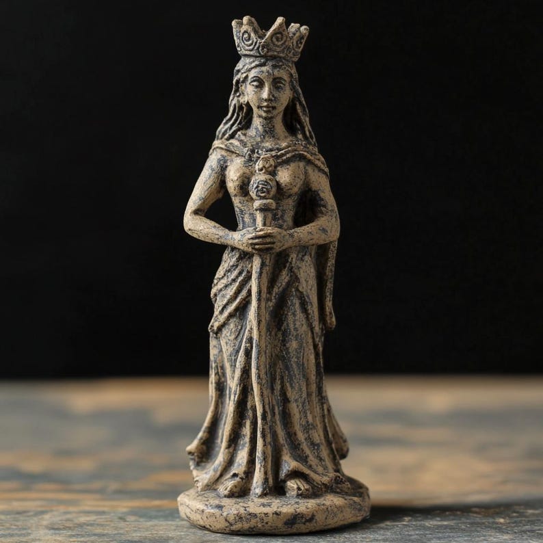 Hecate Statue Goddess Triple Goddess Hekate Beautiful Figurine Greek ...