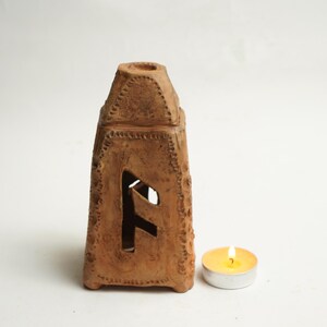 Ansuz Norse Rune Lantern Celtic Shadow Lamp Medieval Viking Norse and ...