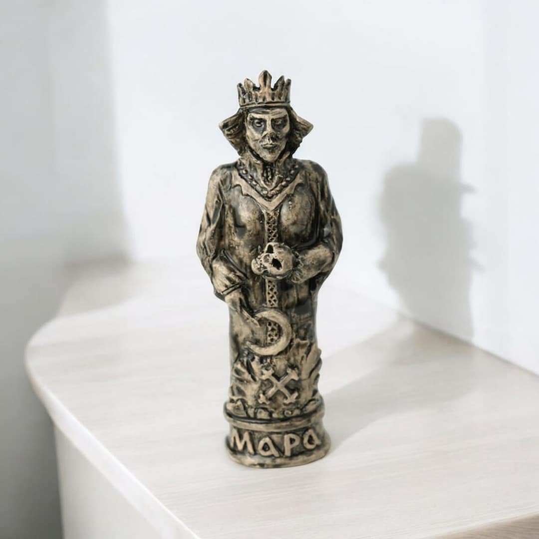 Mara Сeramic Figurine Morana Goddess of Death Mara Figurine Madder ...