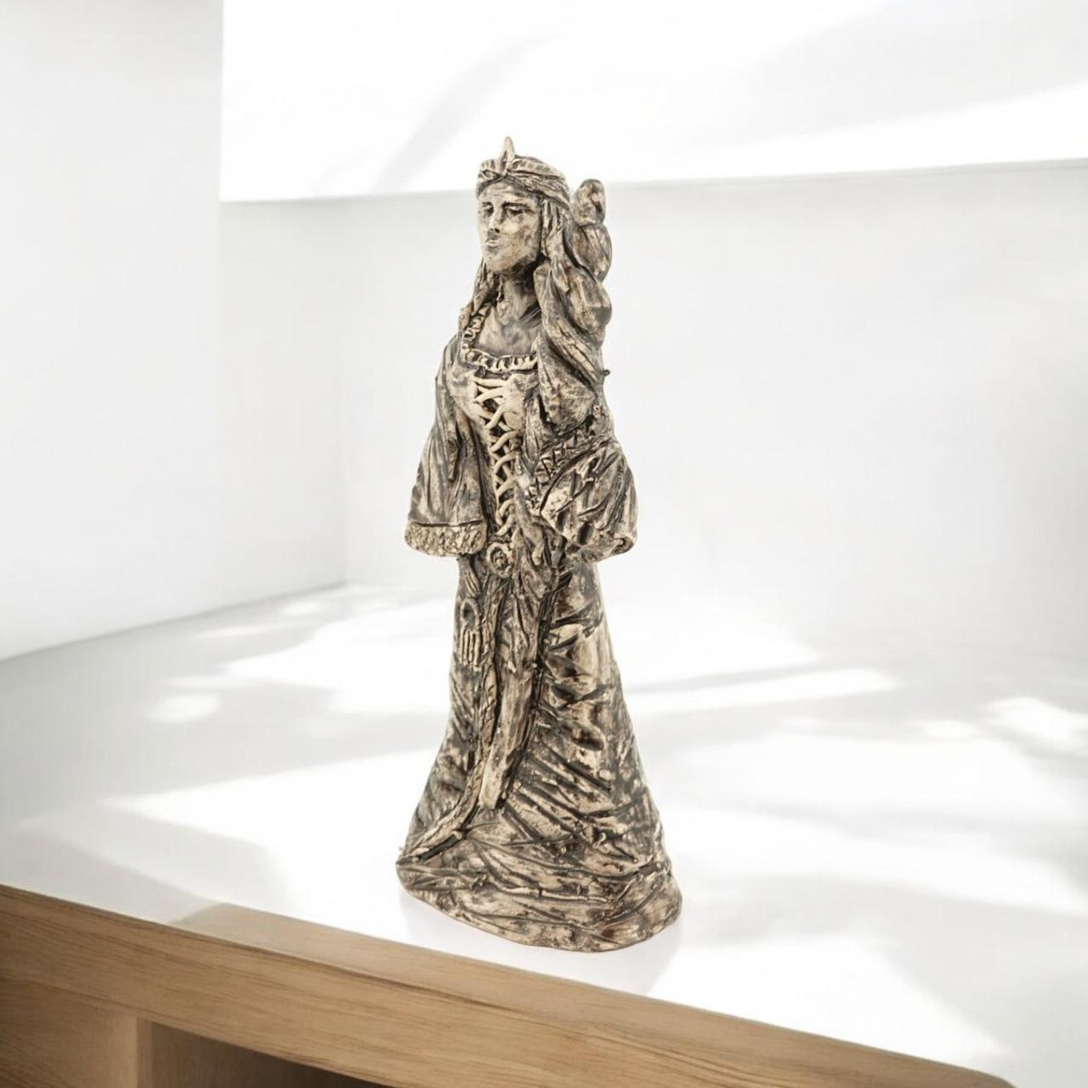 Mokosh Slavic Goddess Pagan Statue Slavic Pagan Goddess Statue Slavic ...