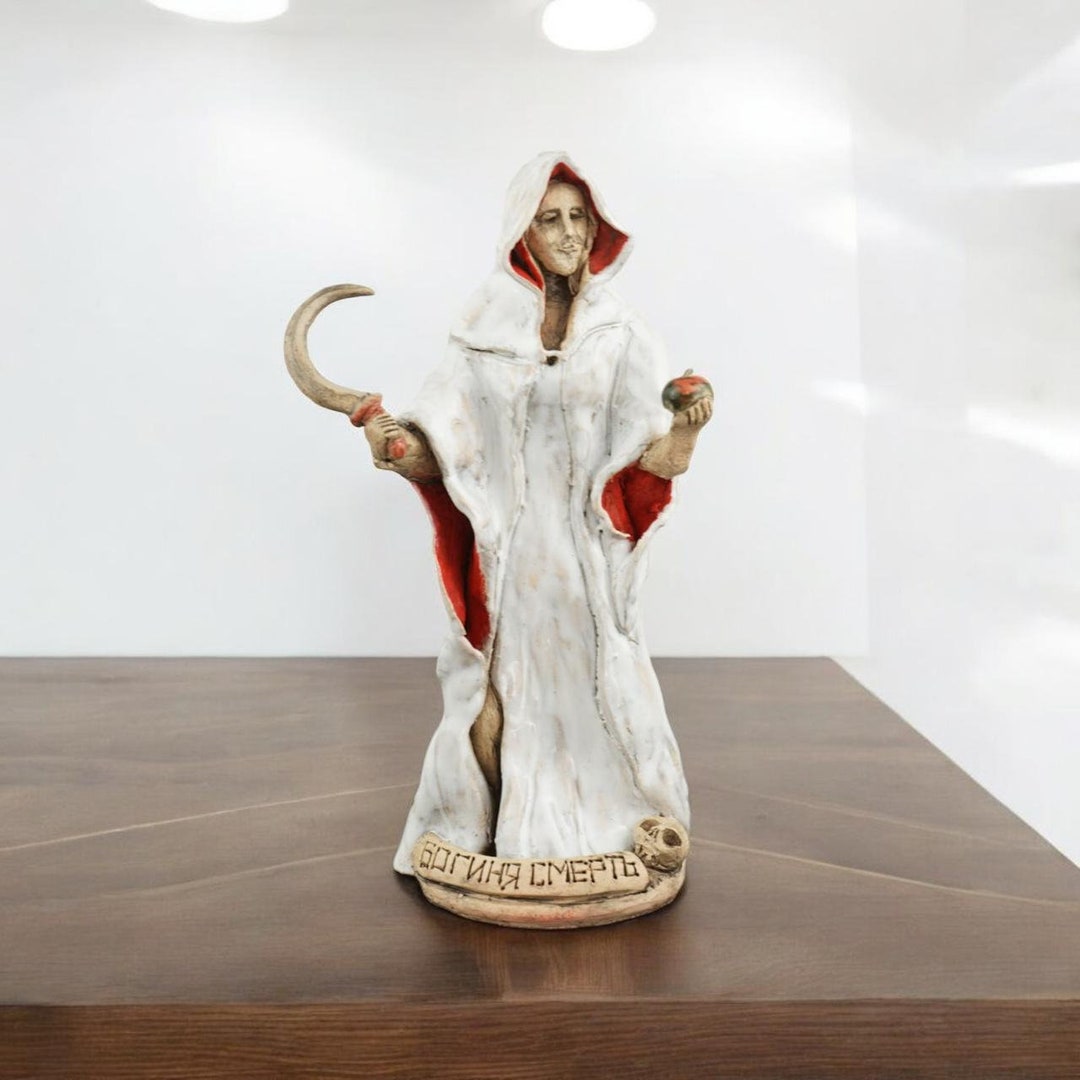 Santa Muerte Death Altar Santa Muerte Statue Witchcraft Sorcery Santa ...