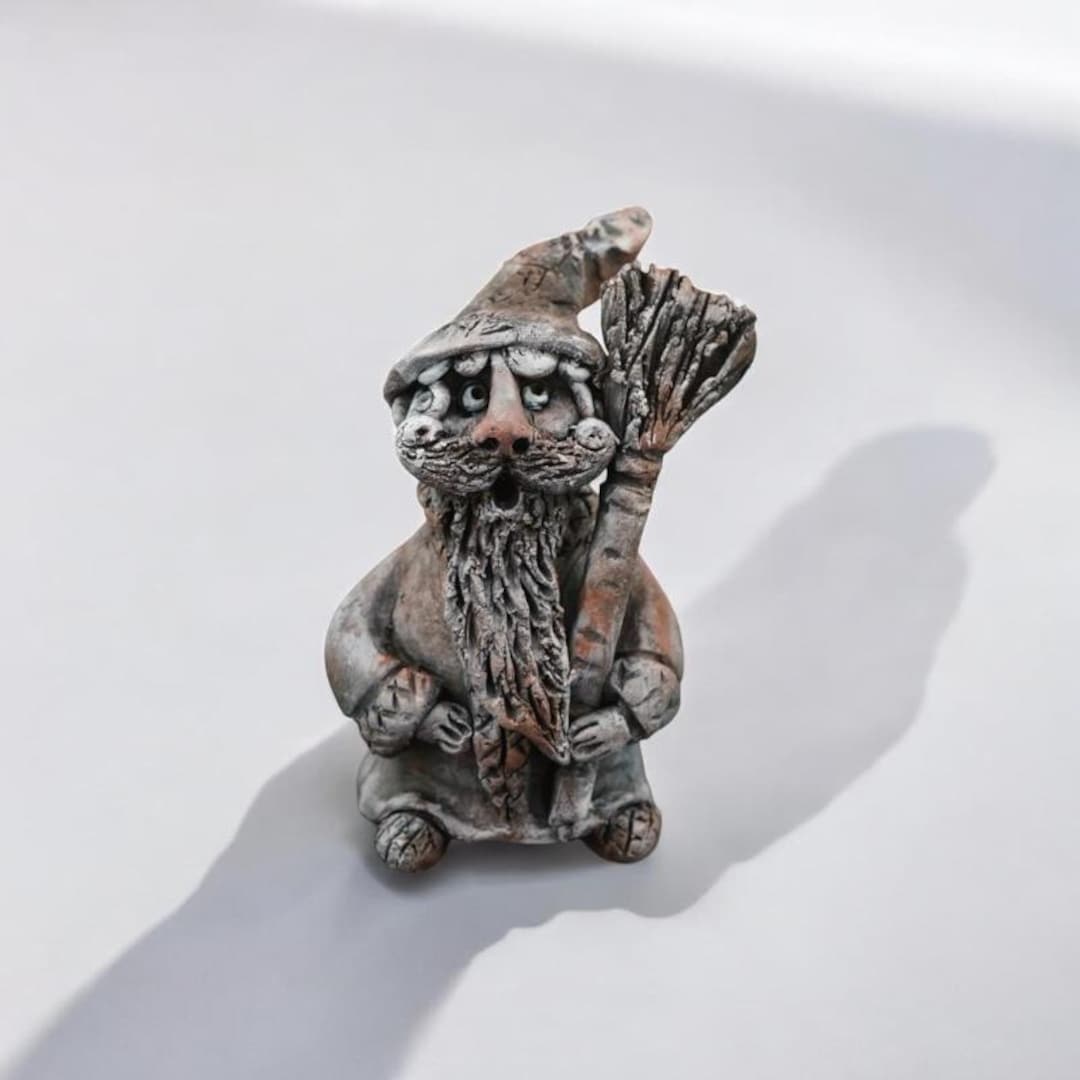 DOMOVOY Household Deity House Elf Figurine Domovoi Statuette Domovoy ...