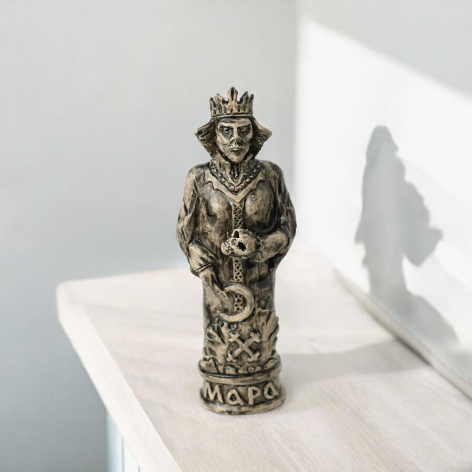 Mara Сeramic Figurine Morana Goddess of Death Mara Figurine Madder ...