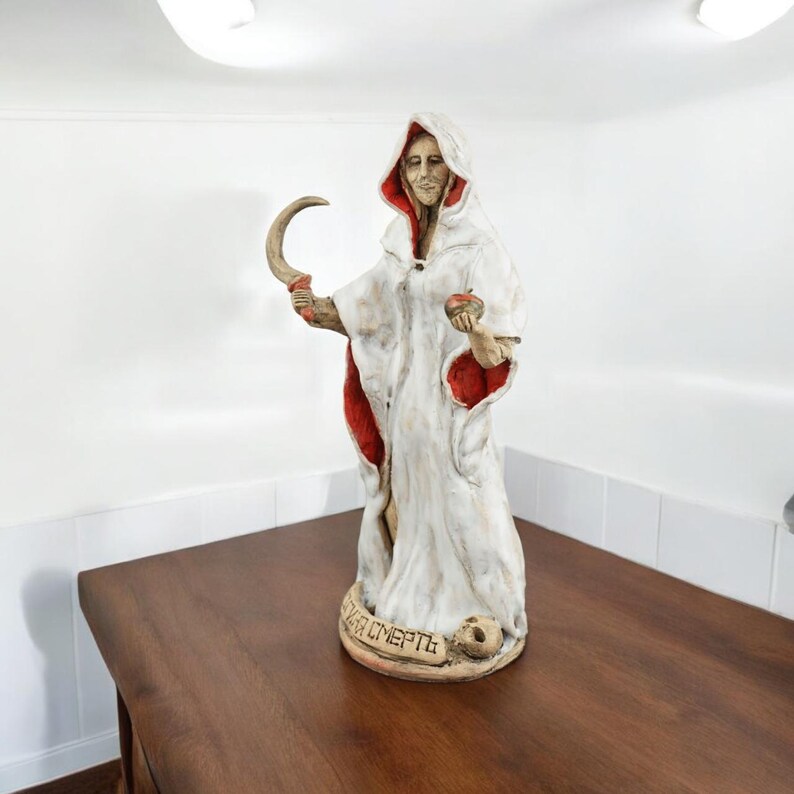 Santa Muerte Death Altar Santa Muerte Statue Witchcraft Sorcery Santa ...