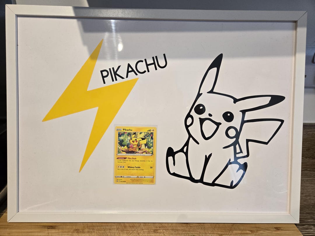 A3 Pikachu Photo Frame - Etsy