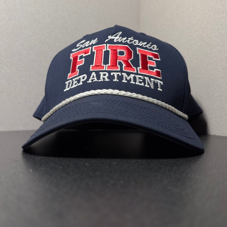 Fire Department Rope Cap - Etsy