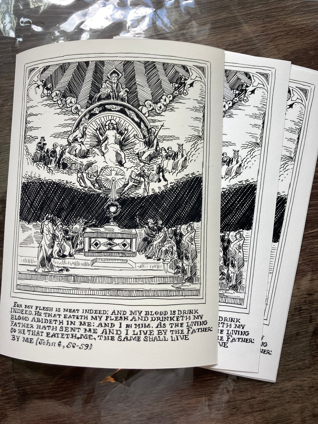9 X 12 Print - Homemade Drawing for Feast of Corpus Christi W ...