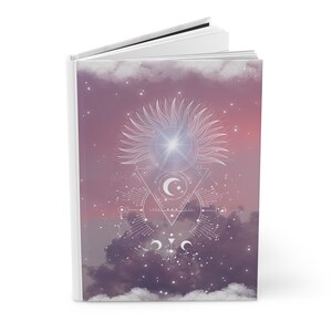 Hardcover Celestial Journal - Etsy