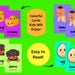 Bilingual Flashcards for Children Tarjetas Con Palabras En Ingles Y ...