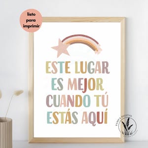 This Place is Better, Boho Classroom Decor, Classroom Posters Quotes ...