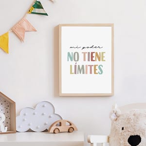My Power Has No Limits Affirmations Poster Wall Art Printable Mental ...