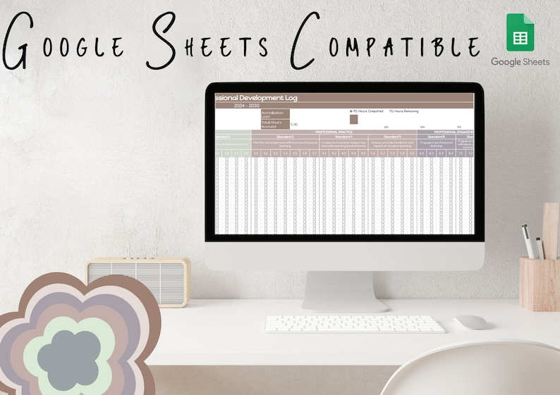 Professional Development Log/record Education Tracker for PD Google ...