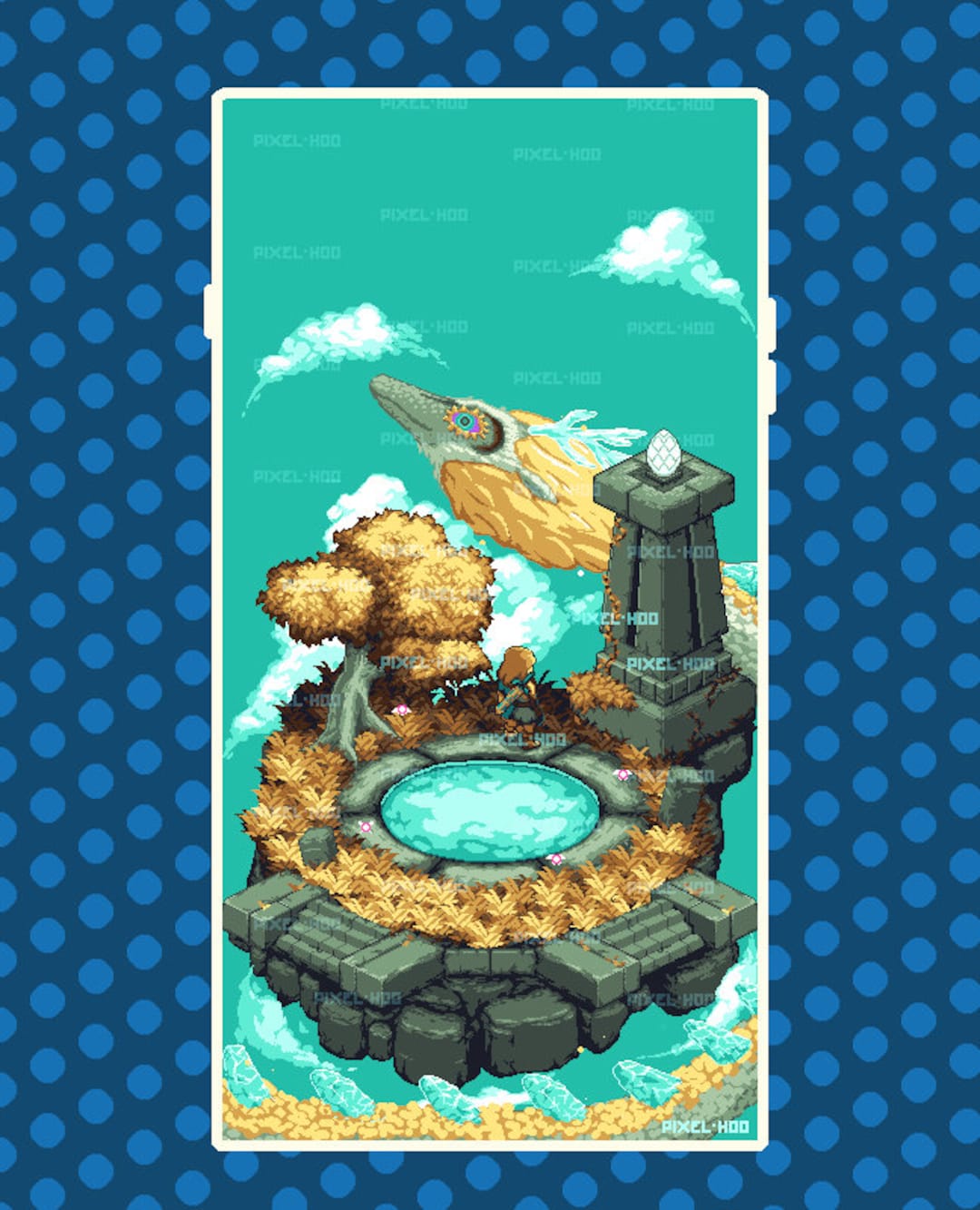 Zelda Fairy Island totk Animated Wallpaper - Etsy