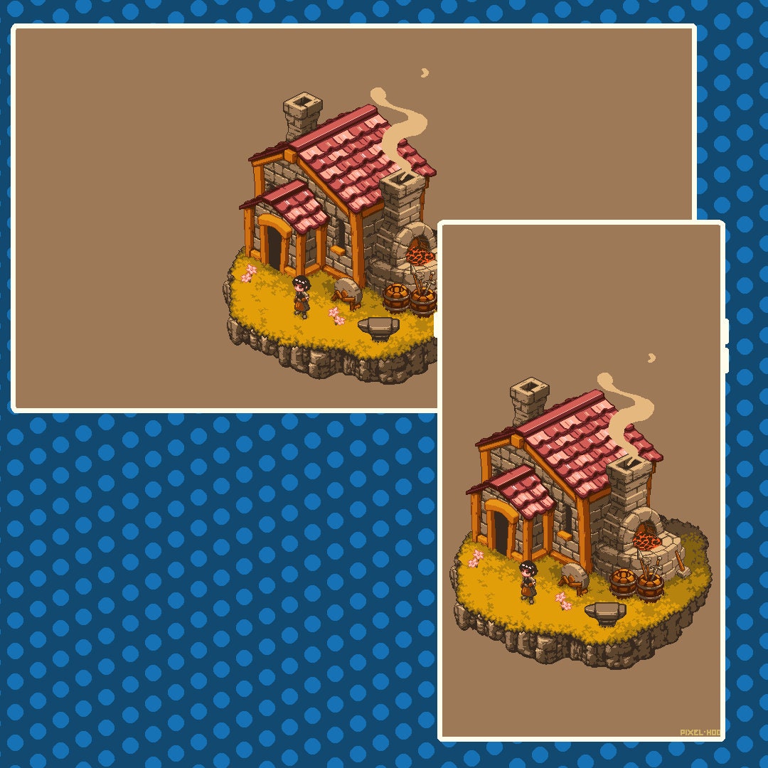 Blacksmith Animated Digital Wallpaper - Etsy