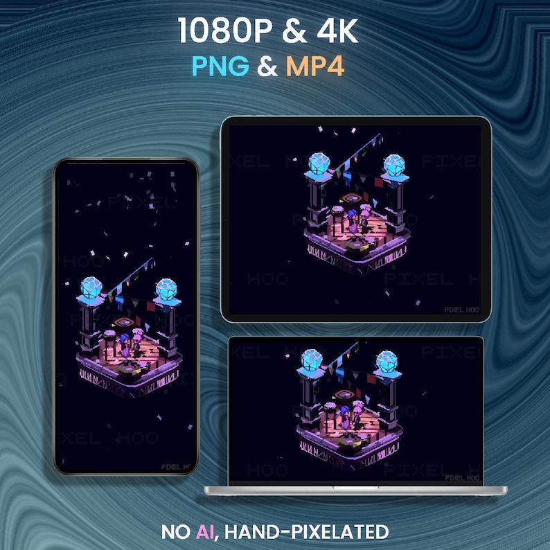 Arcane Ekko & Jinx Pixel Art Animated Wallpaper (digital Download) - Etsy