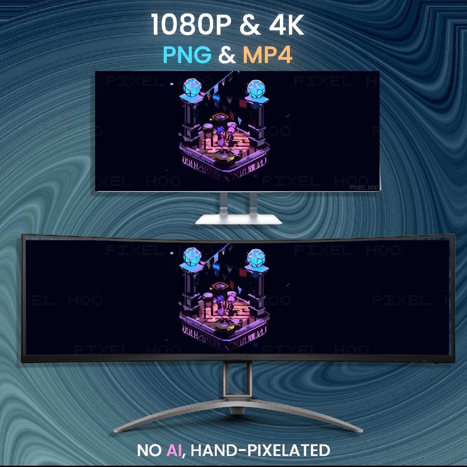 Arcane Ekko & Jinx Pixel Art Animated Wallpaper (digital Download) - Etsy