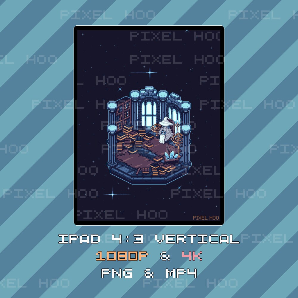 Animated Pixel Art Ranni the Witch Wallpaper – Elden Ring | 4K & 1080p ...