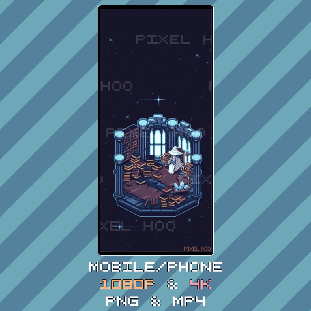 Animated Pixel Art Ranni the Witch Wallpaper – Elden Ring | 4K & 1080p ...