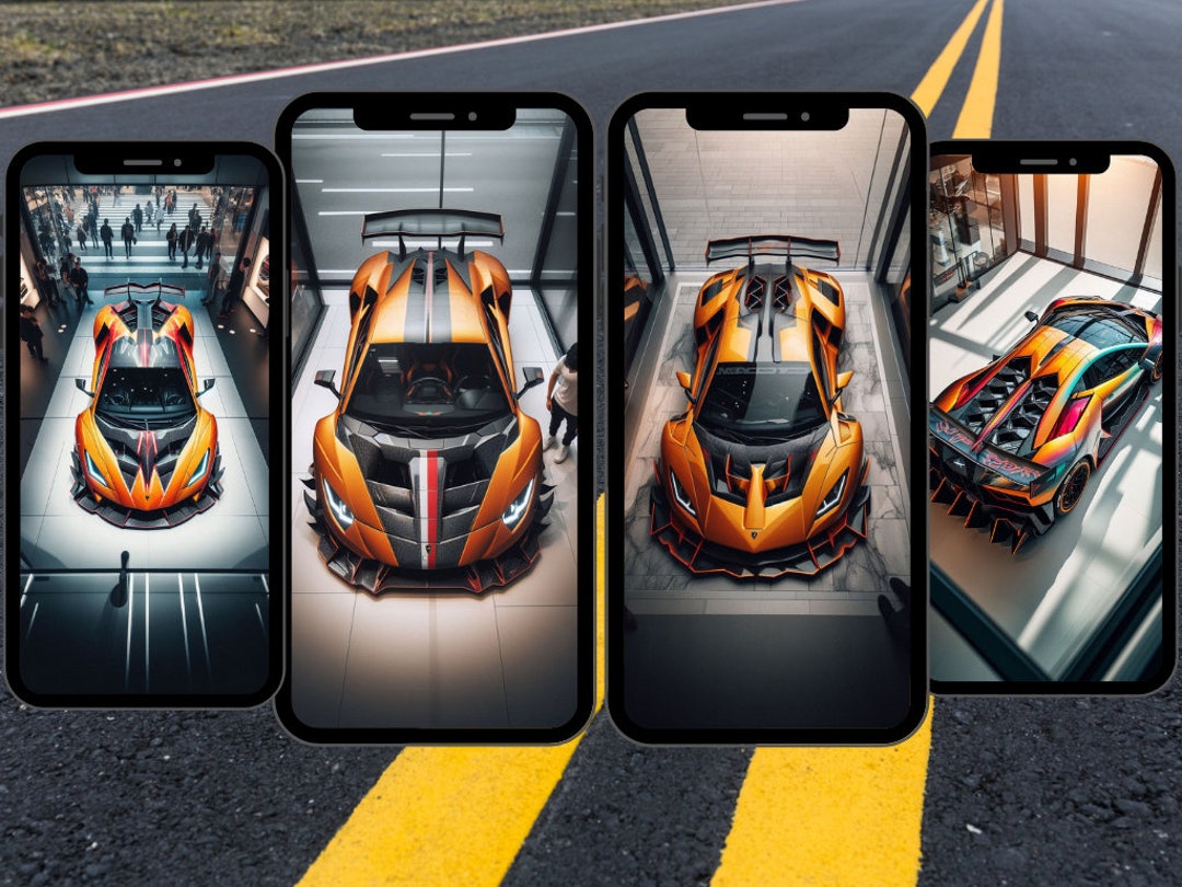 Lamborghini Race Car Wallpapers for Phone Backgrounds. iPhone Supercars ...