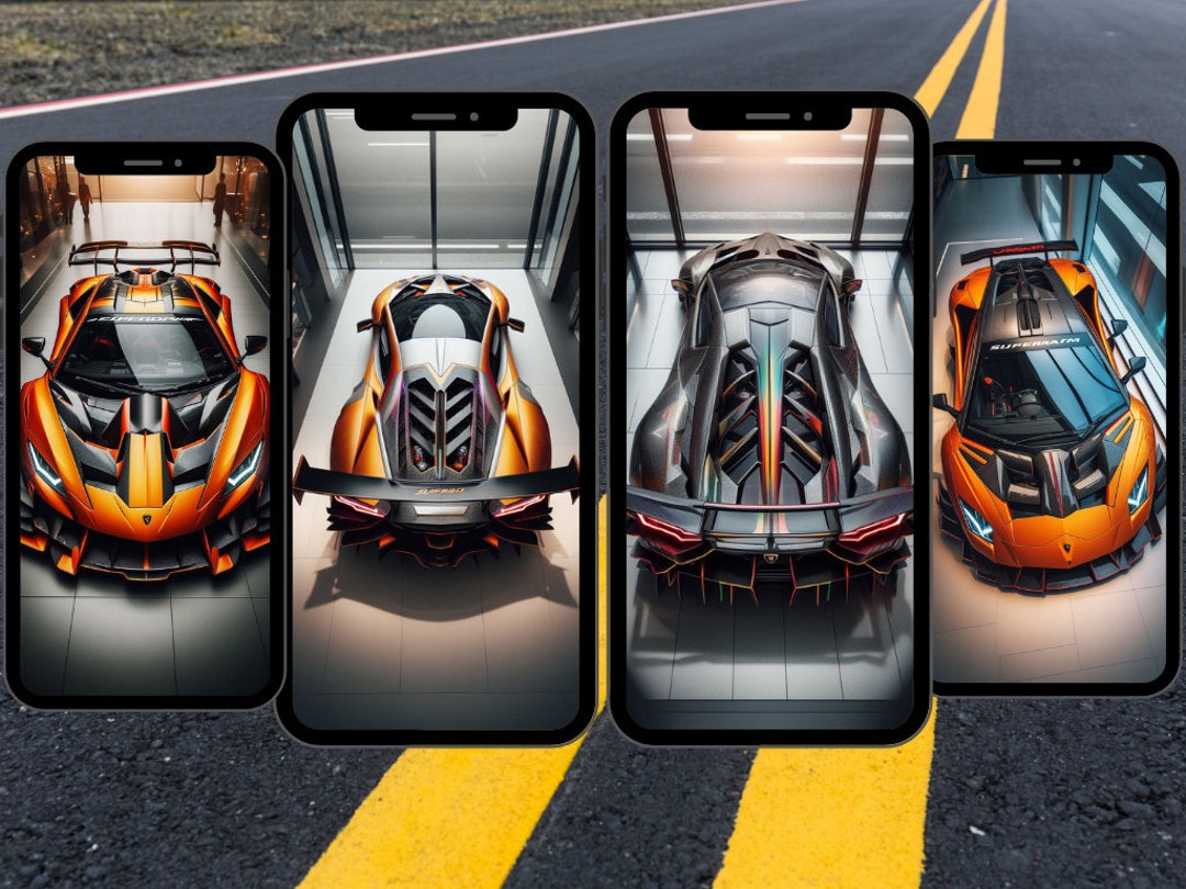 Lamborghini Race Car Wallpapers for Phone Backgrounds. iPhone Supercars ...