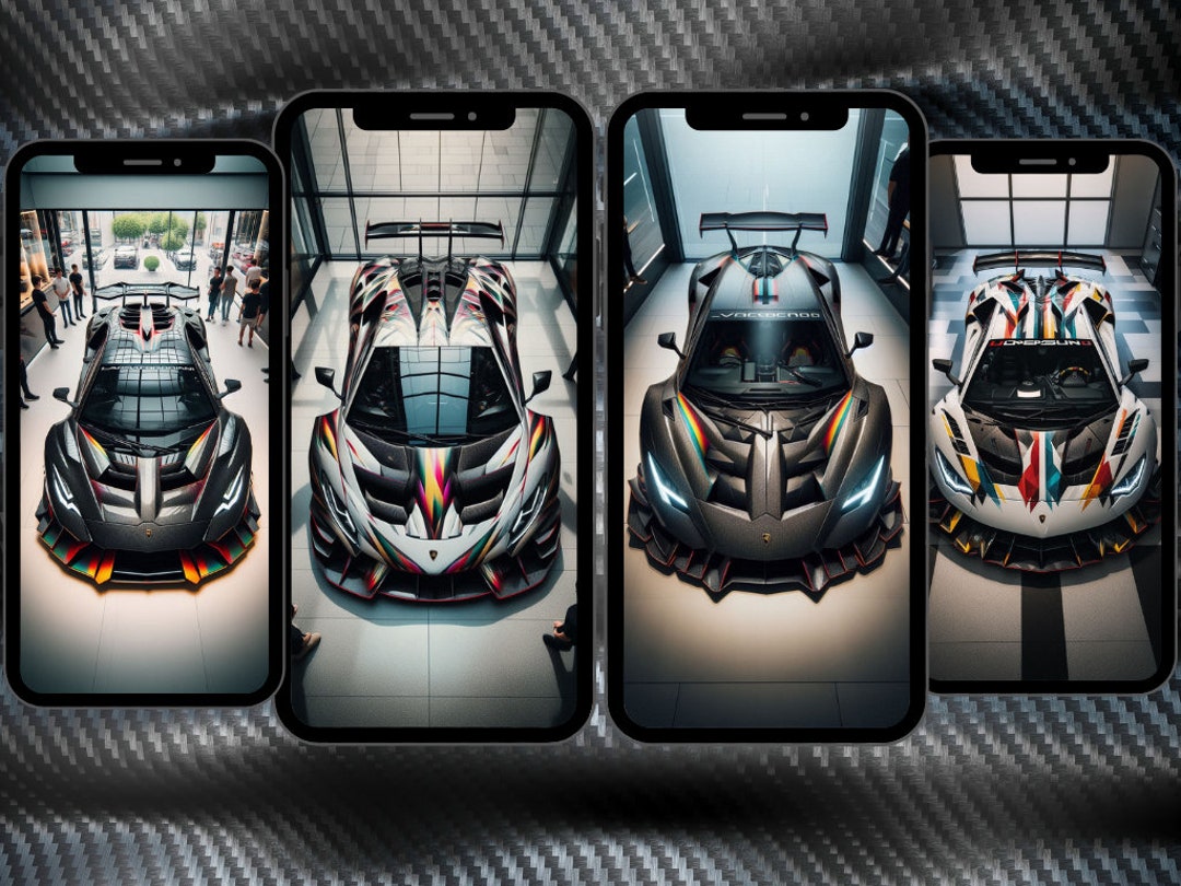 Lamborghini Race Car Wallpapers for Phone Backgrounds. iPhone Supercars ...