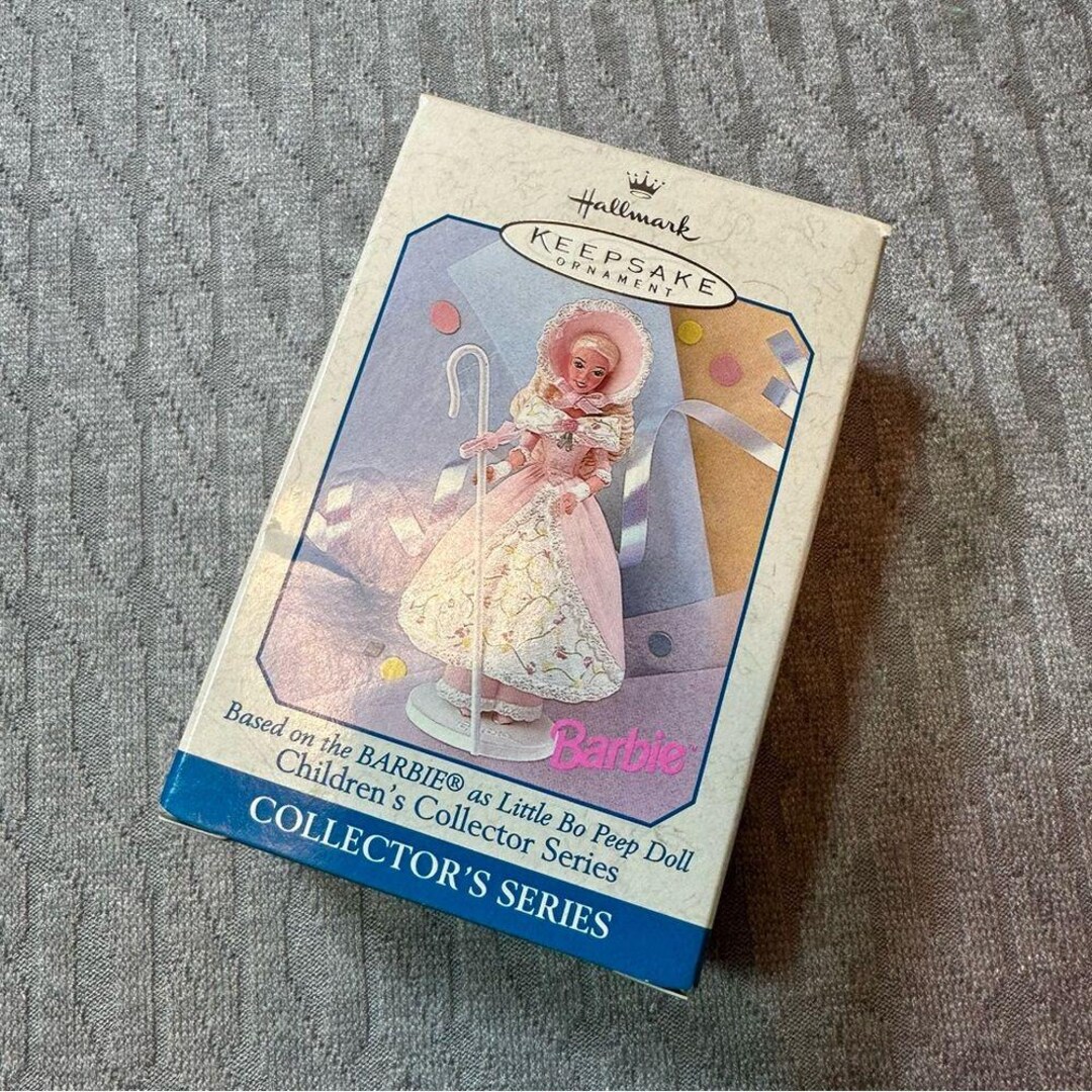 Hallmark Barbie Little Bo Peep Ornament in Pink and White 1998 - Etsy