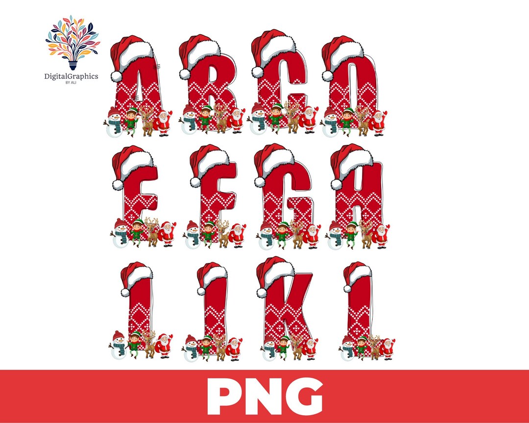 Christmas Letter Santa Sack Doodle Letters, Christmas Santa Hats Kids ...