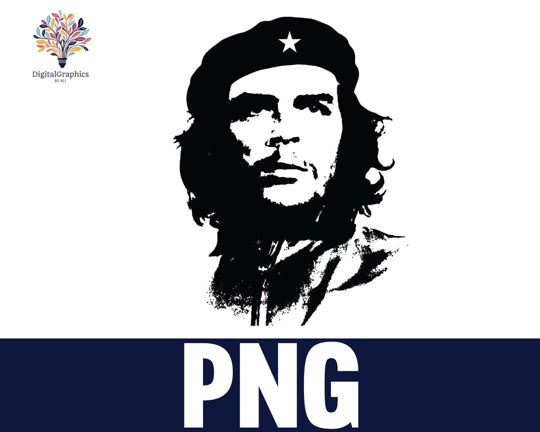 Che Guevara PNG, Che Guevara Cut File, Che Guevara Clipart, Che Guevara ...
