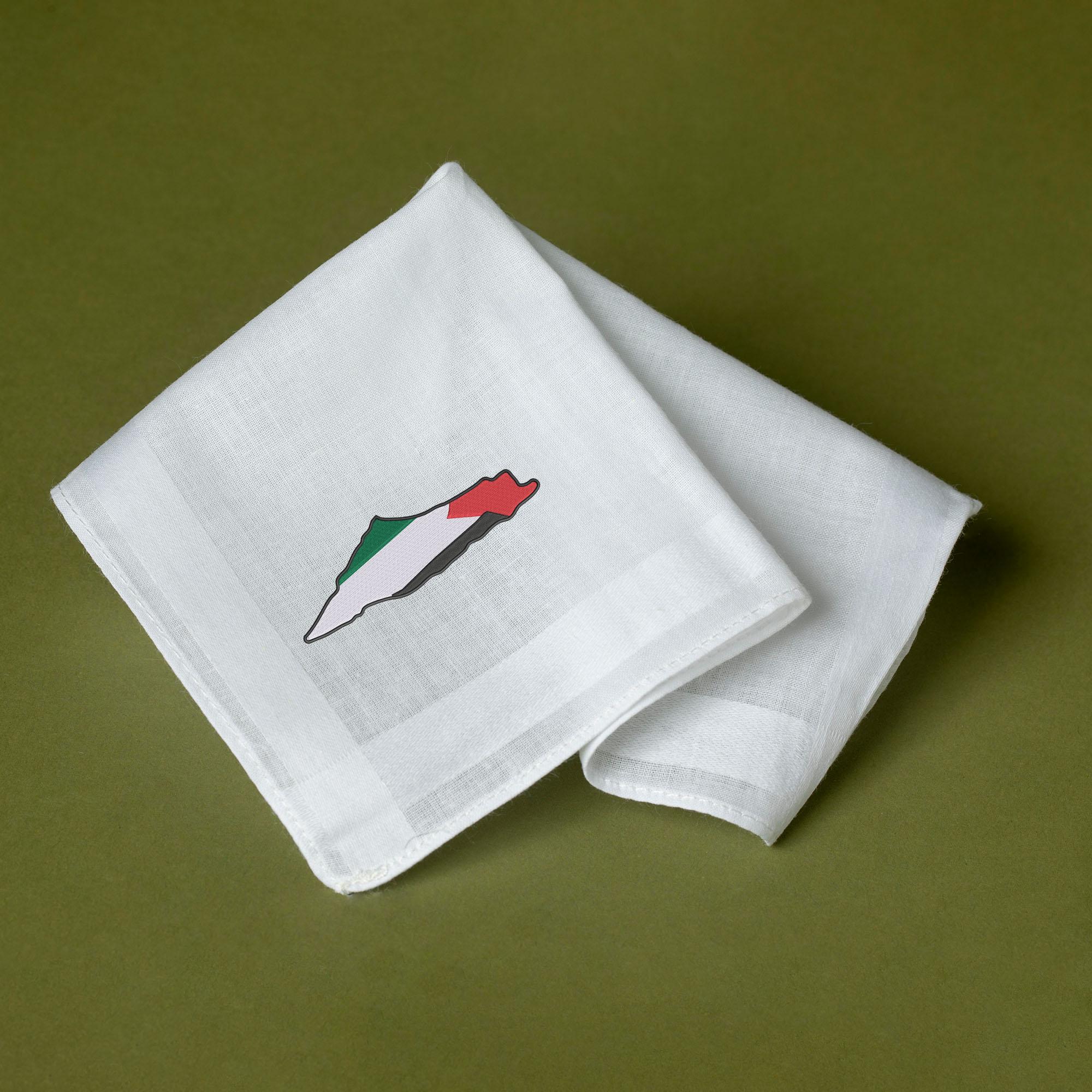 Palestine Flag Design Map, Palestine Map Embroidery, Machine Embroidery ...