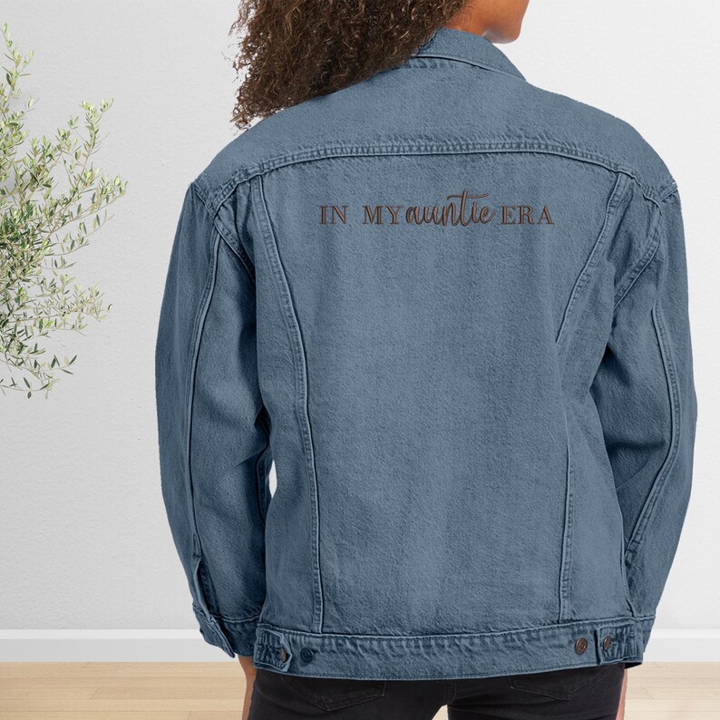 Cool Aunt Embroidery File, in My Auntie Era Embroidery Design, Trendy ...