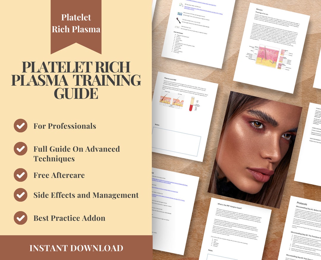 Platelet Rich Plasma (PRP) Treatment Guide for Professionals | Digital ...