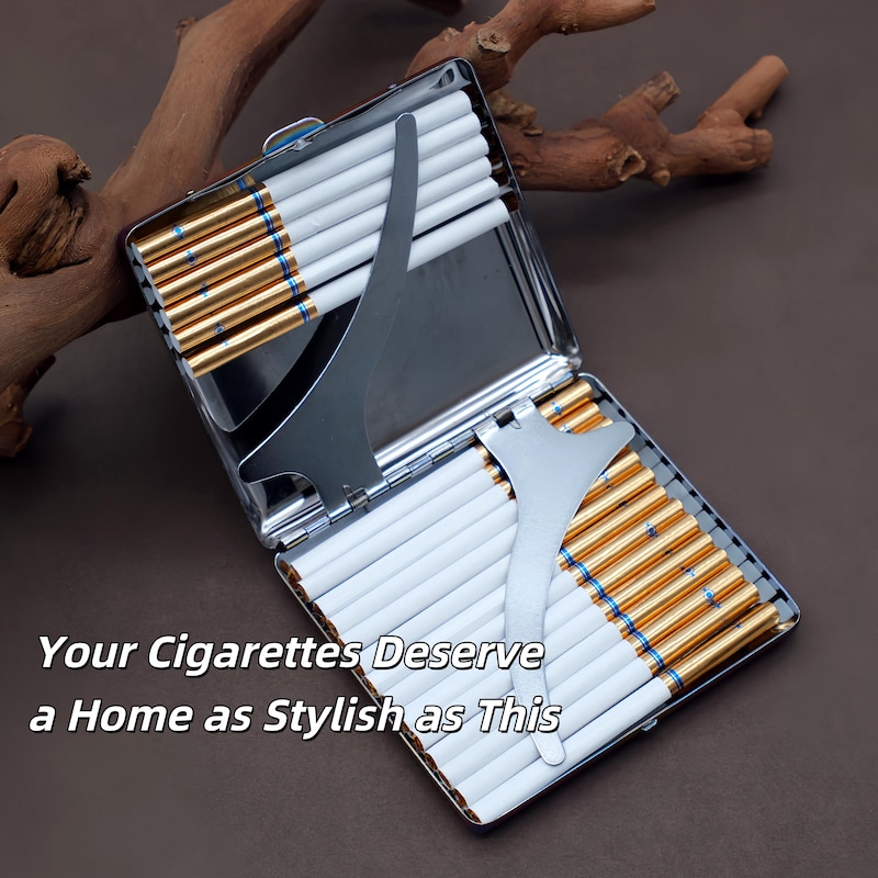 Metal Cigarette Case - Etsy