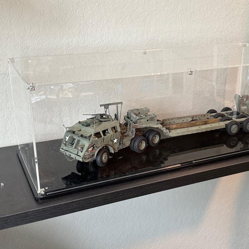 Custom Size Acrylic Display Case - Ready to Assemble - Etsy