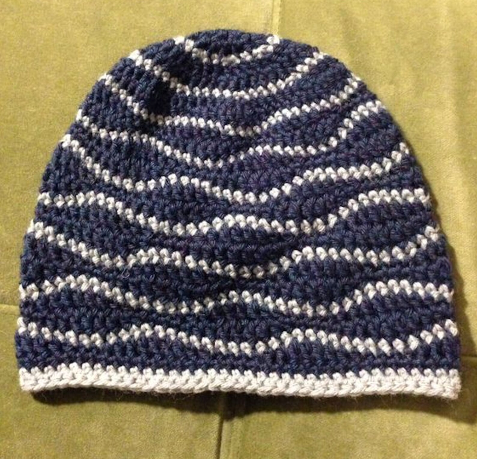 Custom Crochet Wavy Beanie Made to Order - Etsy