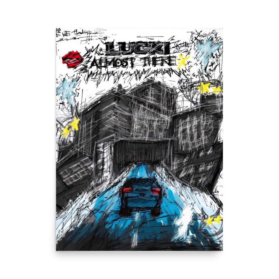 Lucki Almost There Poster | Lucki Poster | Rapper Poster | Dorm Room ...